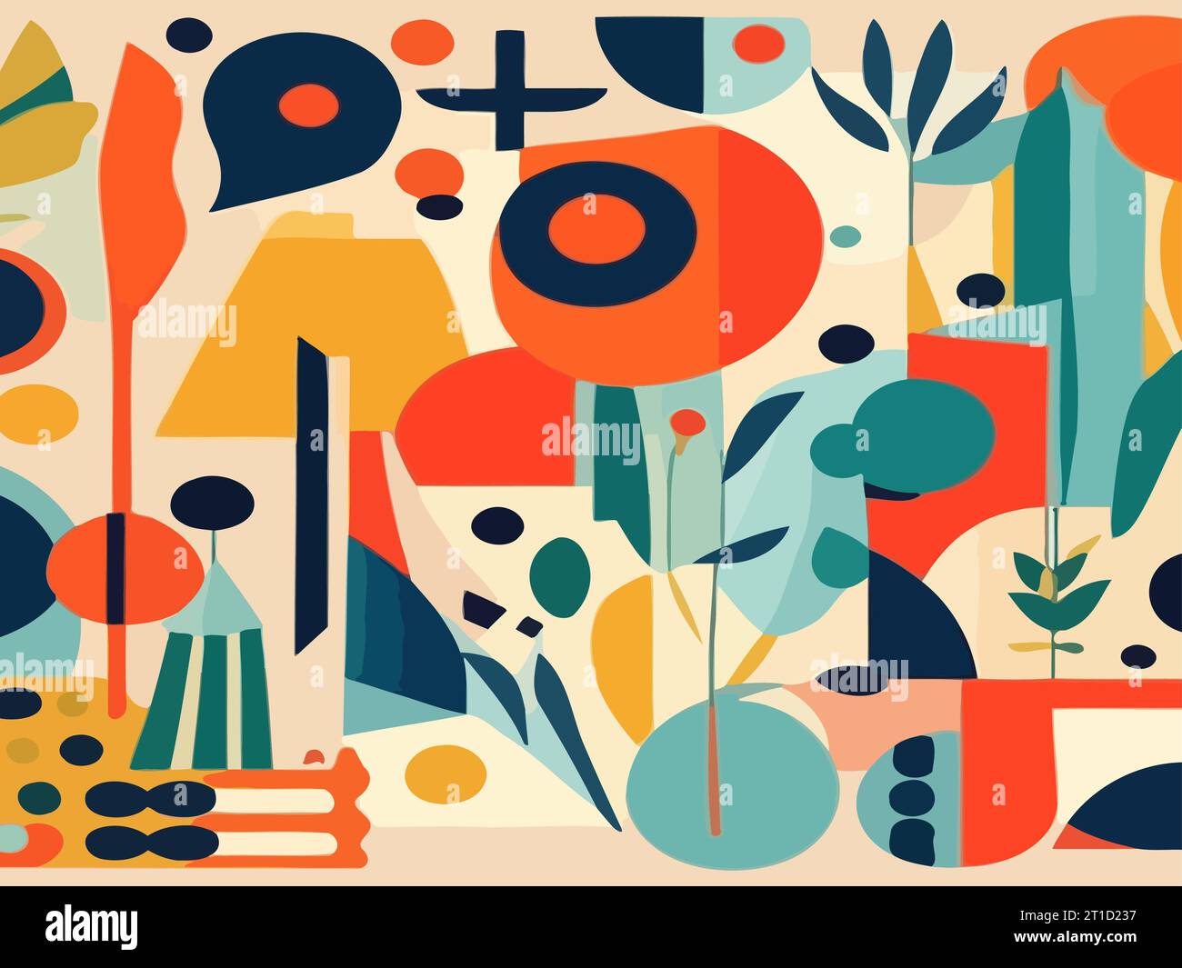 Abstract Geometric Pattern Colorful Background Vector Illustration Stock Vector Image And Art 