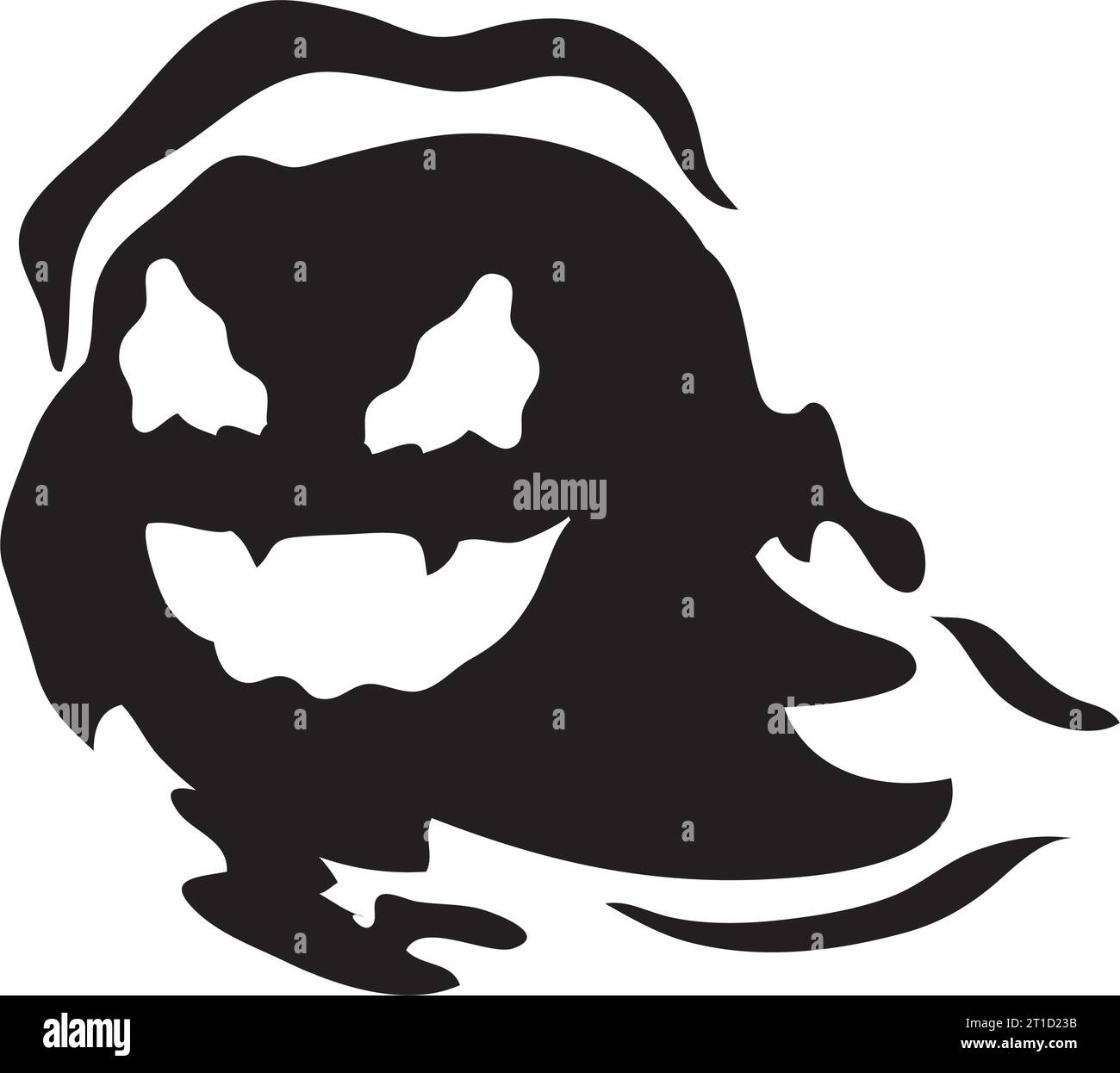 ghost creature horror Stock Vector Image & Art - Alamy