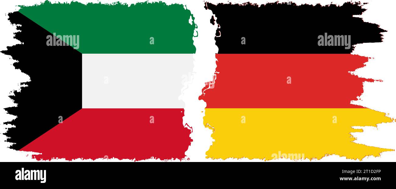 Kuwait germany flag Stock Vector Images - Alamy