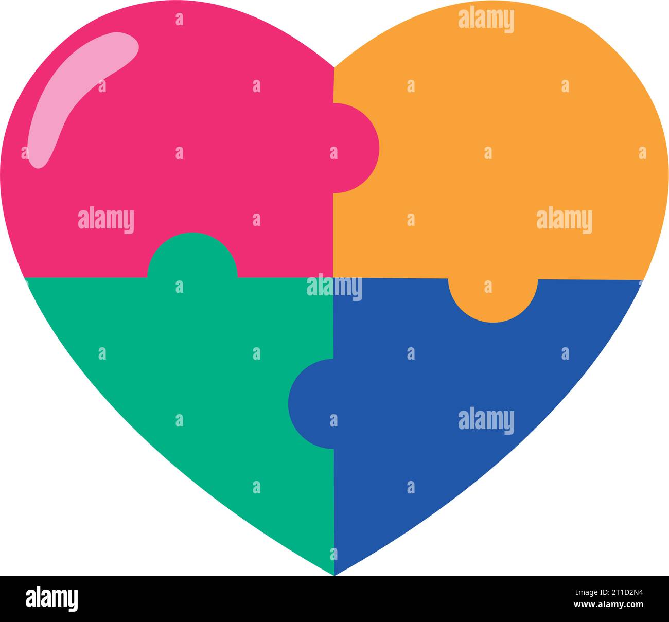 puzzle pieces complete Stock Vector Image & Art - Alamy
