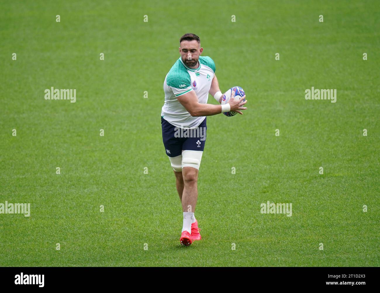 Ireland's Jack Conan during the team run at the Stade de France in ...