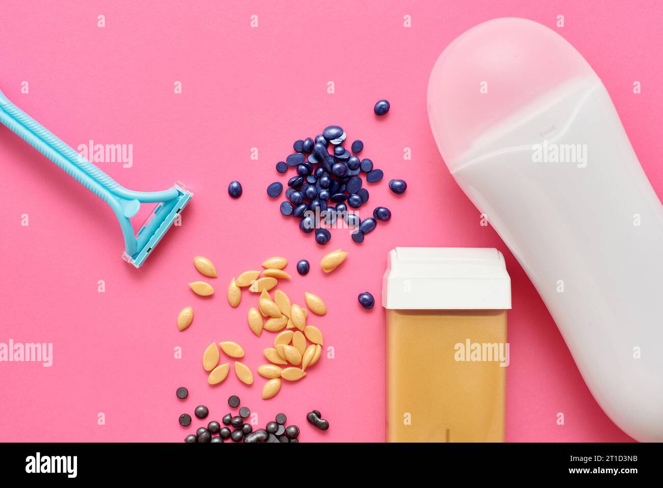 Depilation beauty concept close hi-res stock photography and images - Alamy