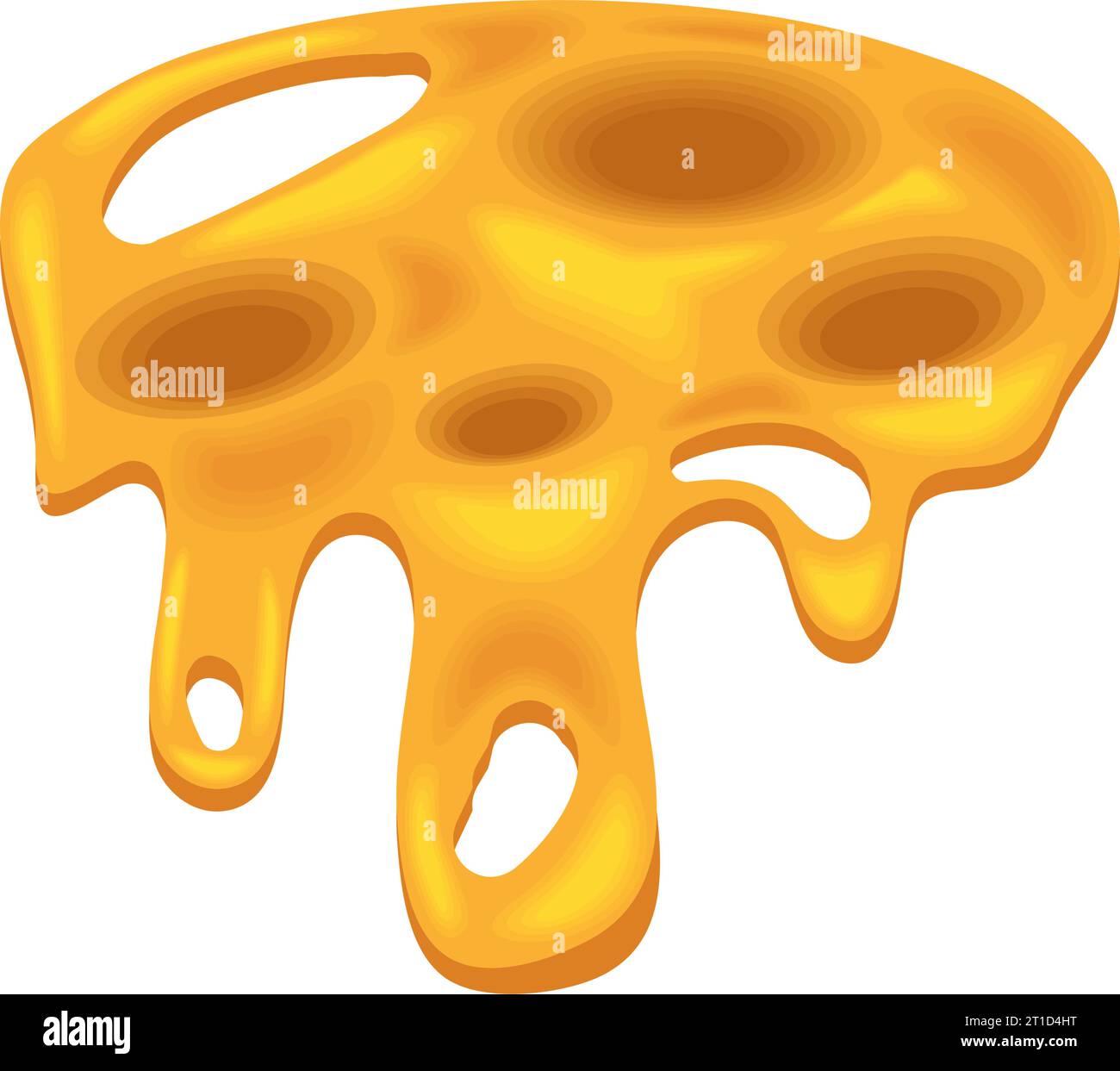 Cheesy melt Cut Out Stock Images & Pictures - Alamy