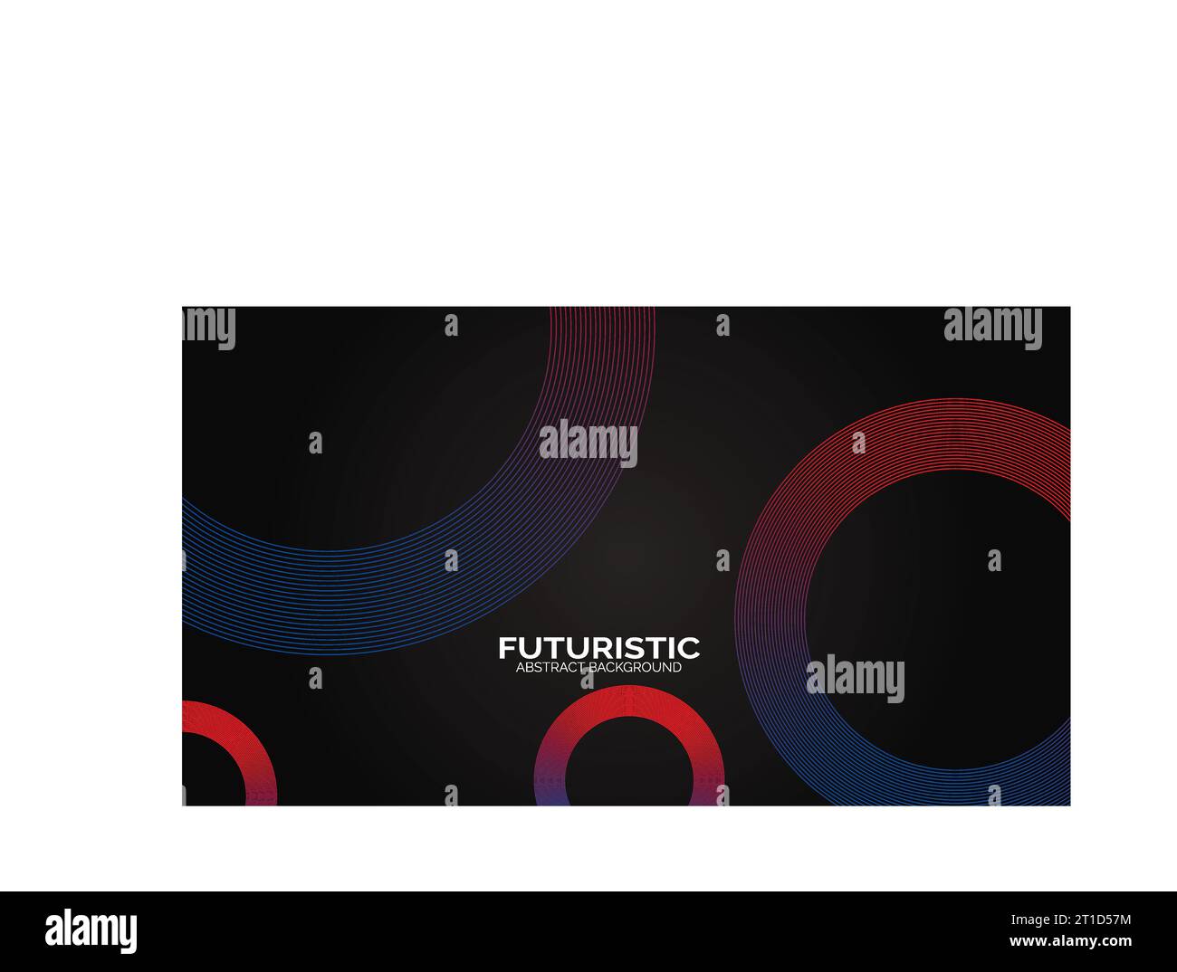 Futuristic abstract background. Glowing circle lines design. Modern ...