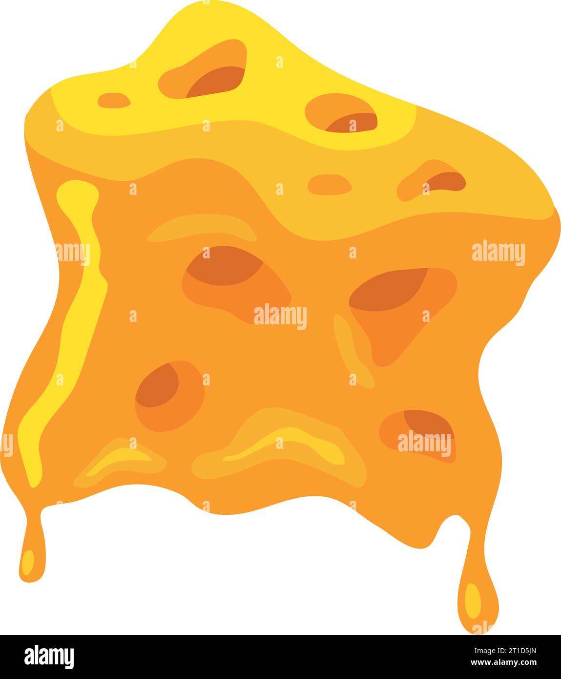 cheese sliced melted hole Stock Vector Image & Art - Alamy