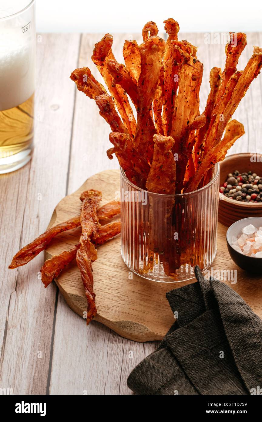 Meat dip for chips hi-res stock photography and images - Alamy