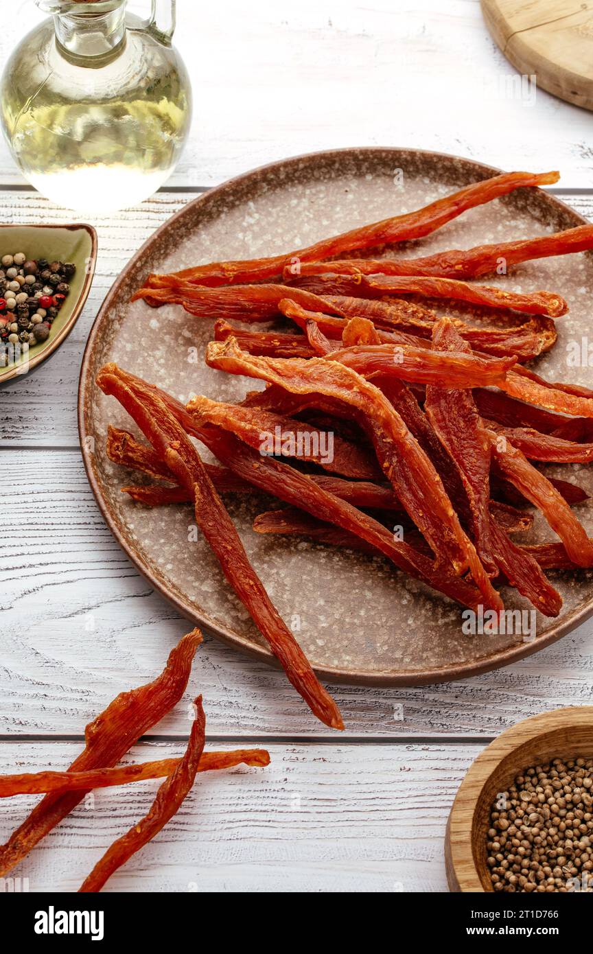 Meat dip for chips hi-res stock photography and images - Alamy