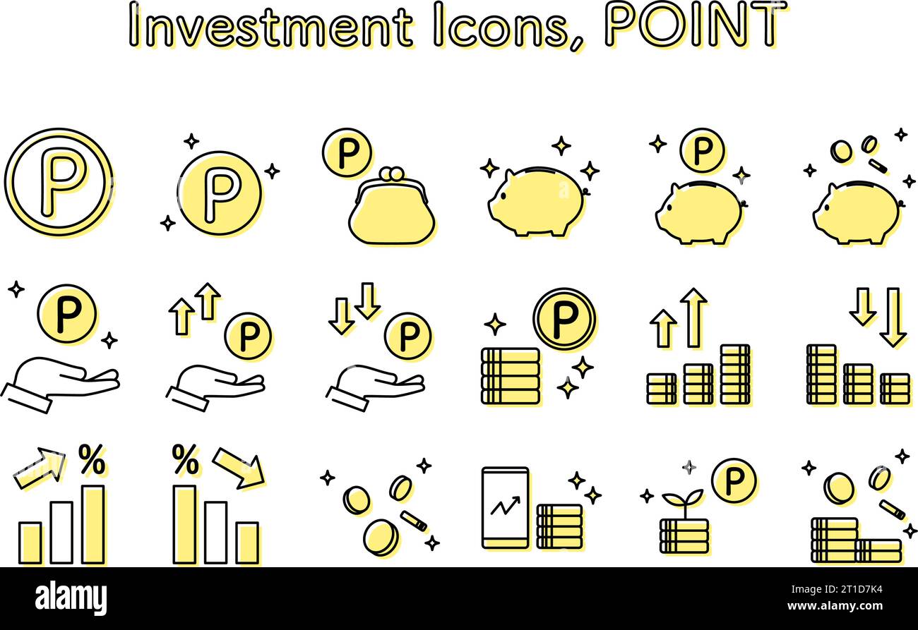 Icon of rewards points, simple line drawing illustration, Vector ...