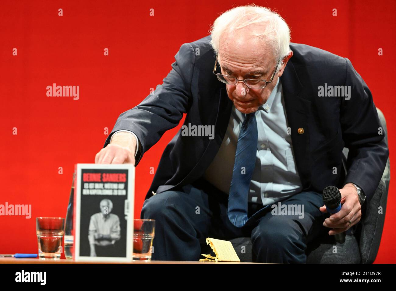 Berlin, Germany. 12th Oct, 2023. U.S. politician Bernie Sanders at the ...