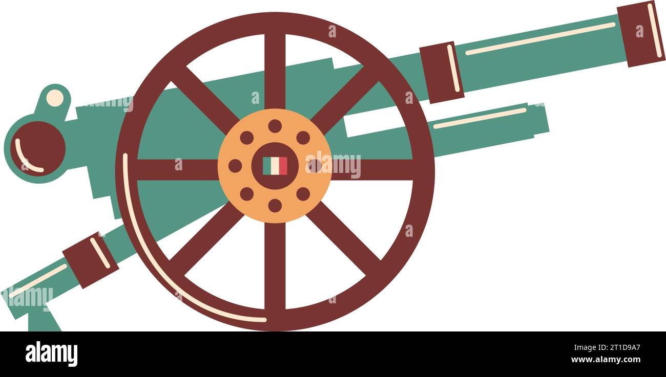 cannon weapon illustration Stock Vector Image & Art - Alamy
