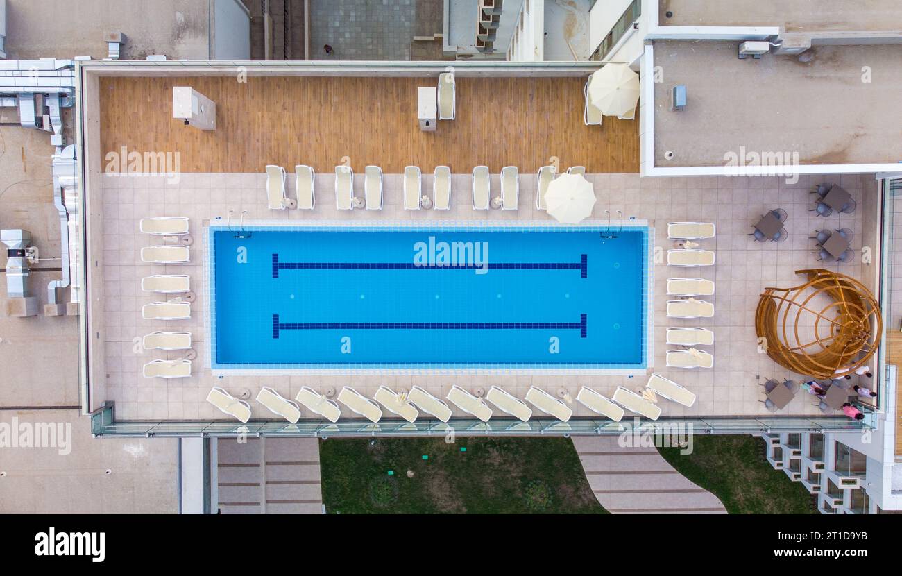 Aerial texture luxury resort beach hi-res stock photography and images ...