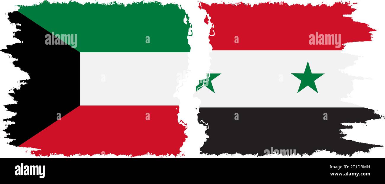 Kuwait syria flag hi-res stock photography and images - Alamy