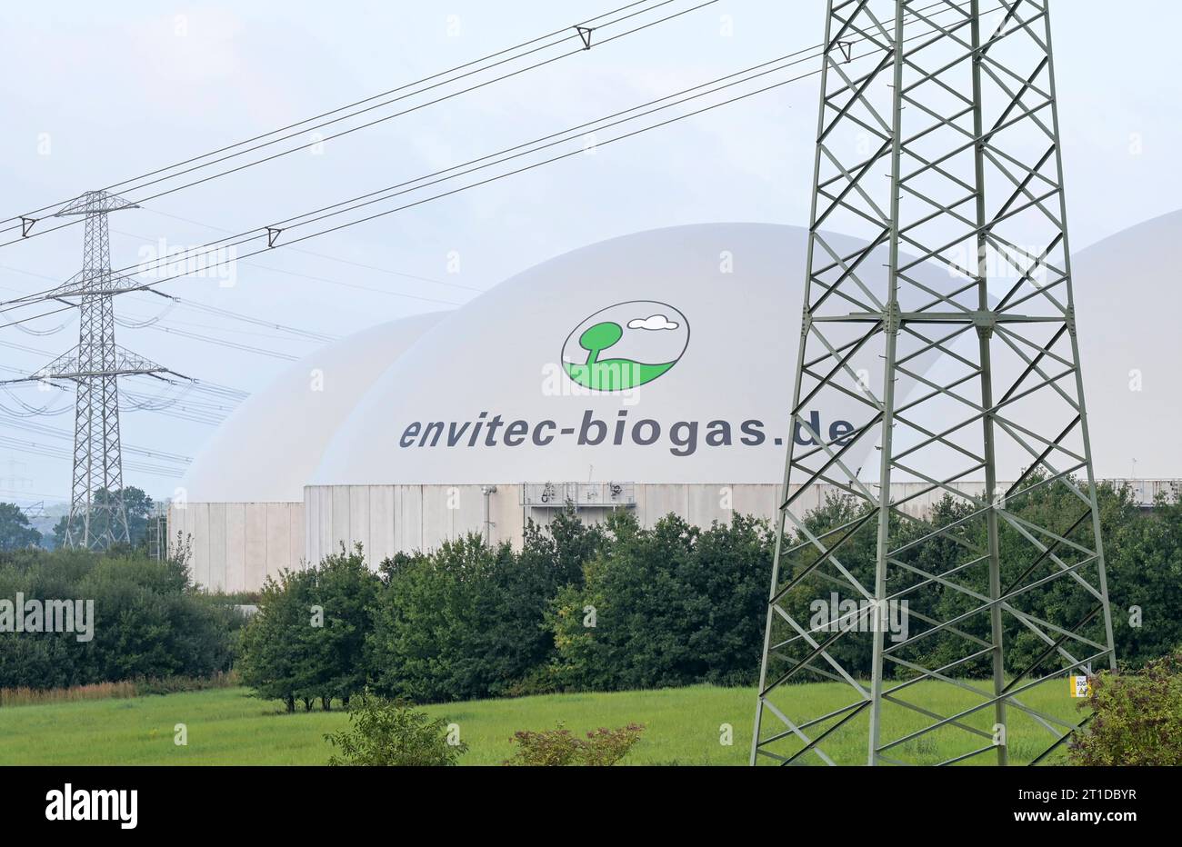 EnviTec biogas plant with integrated LNG plant GERMANY, Guestrow ...