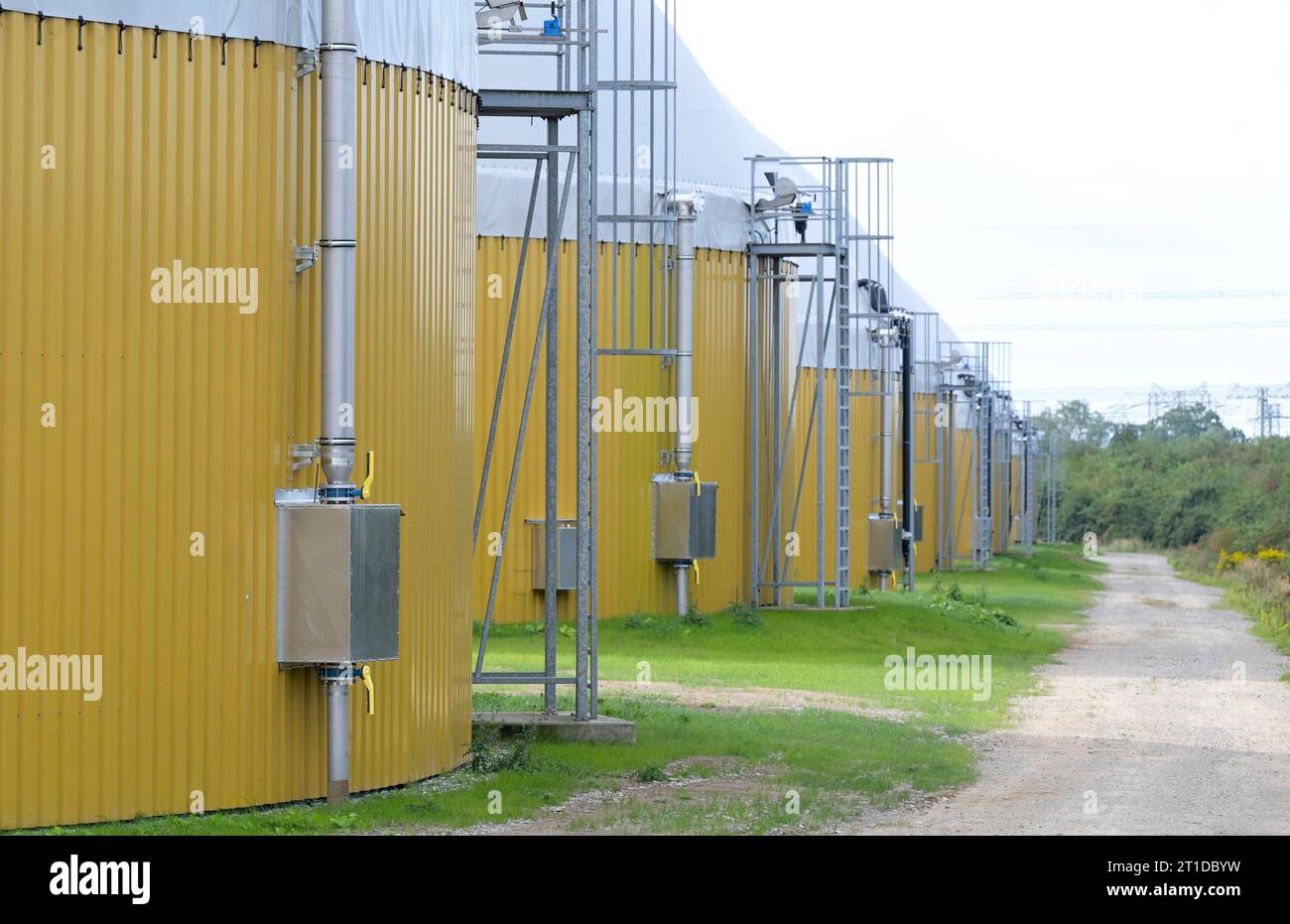 EnviTec biogas plant with integrated LNG plant GERMANY, Guestrow ...