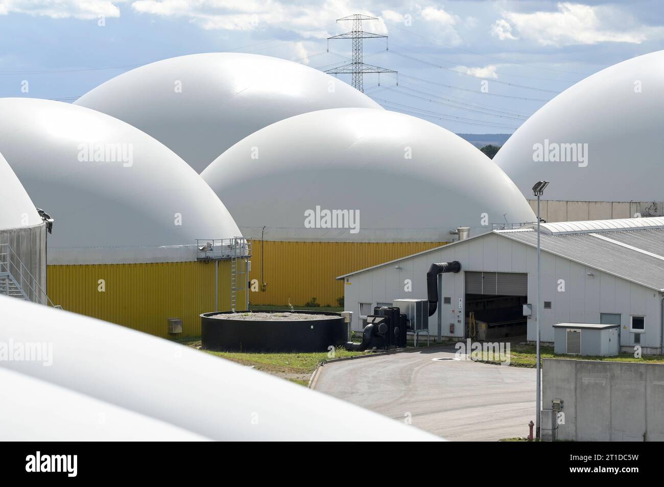 EnviTec biogas plant with integrated LNG plant GERMANY, Guestrow ...