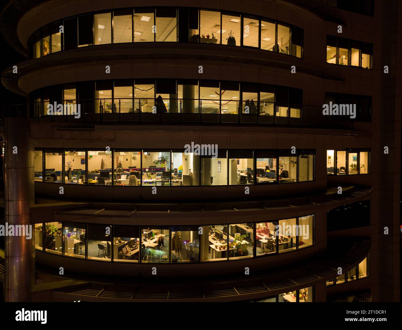 Aerial view employment office hi-res stock photography and images - Alamy