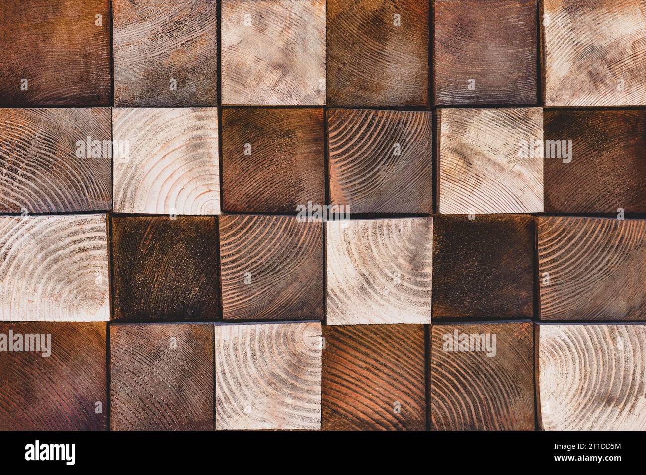 Texture square wooden bars of different colors and shades. Chess ...