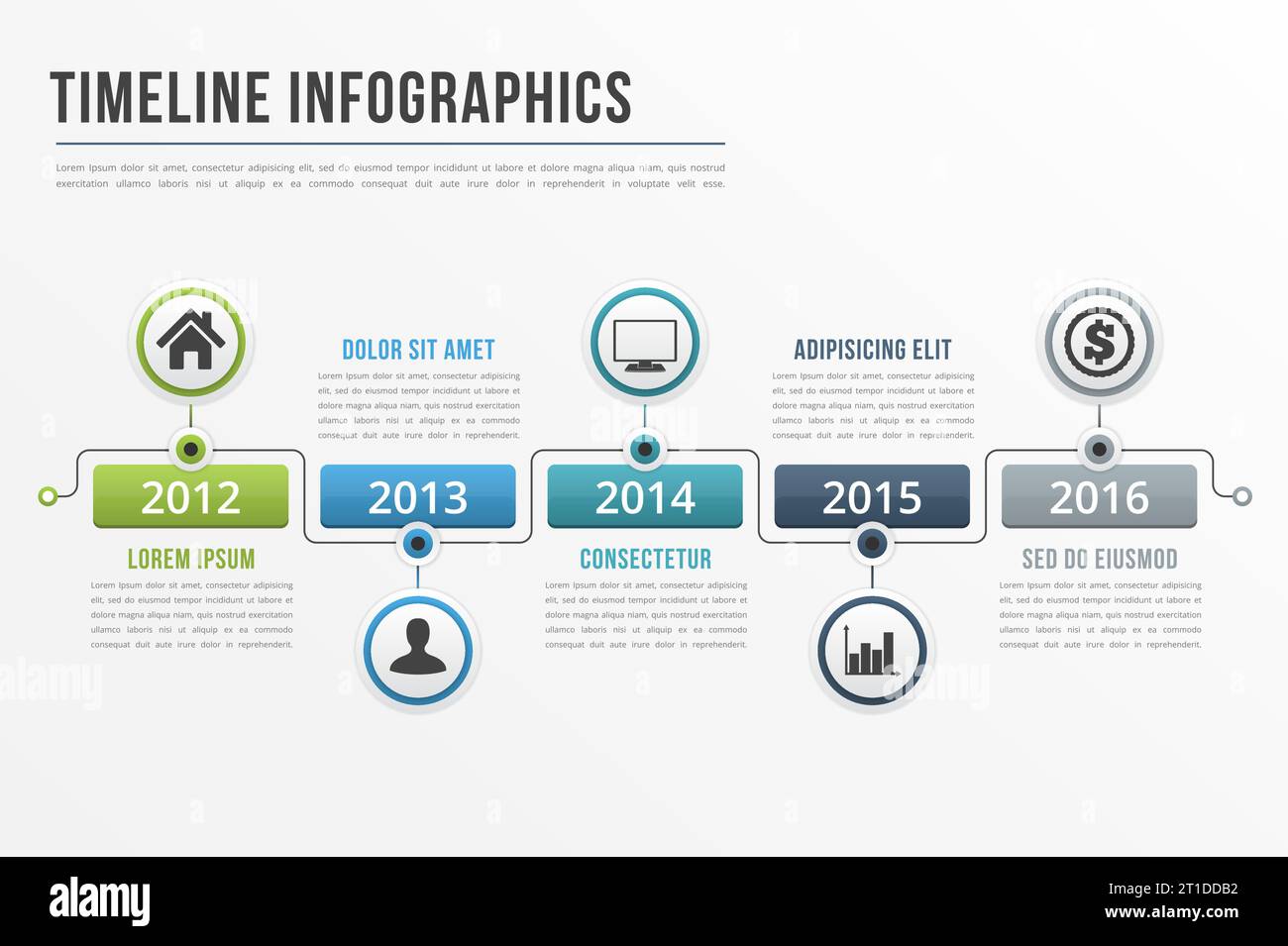 Timeline infographics template, workflow, process infographics, vector ...