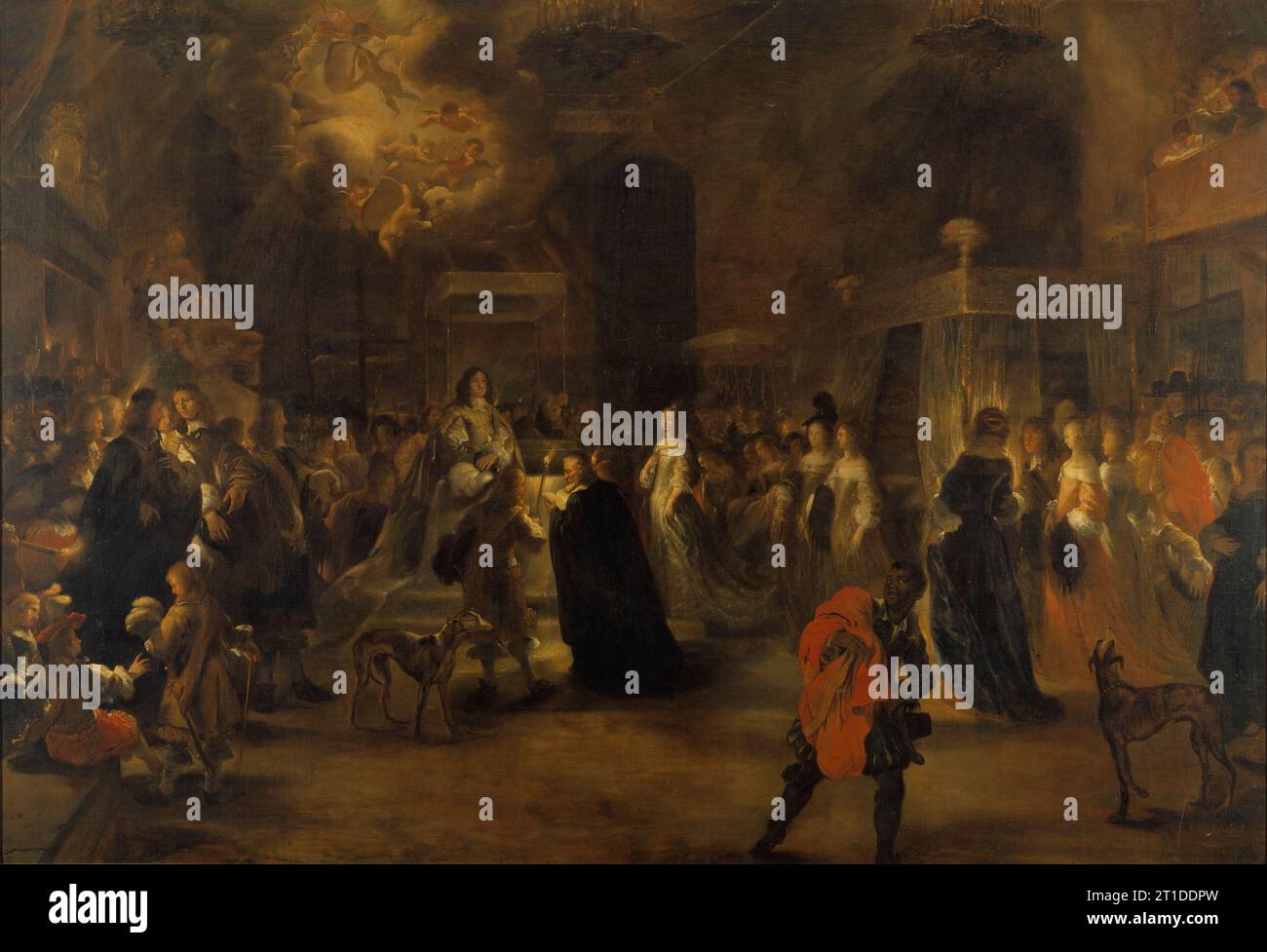 The Marriage of Charles X Gustavus, 1654, (mid-late 17th century ...