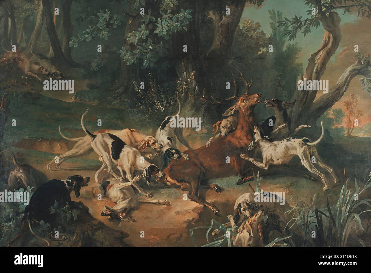 Oudry hunt hi-res stock photography and images - Alamy