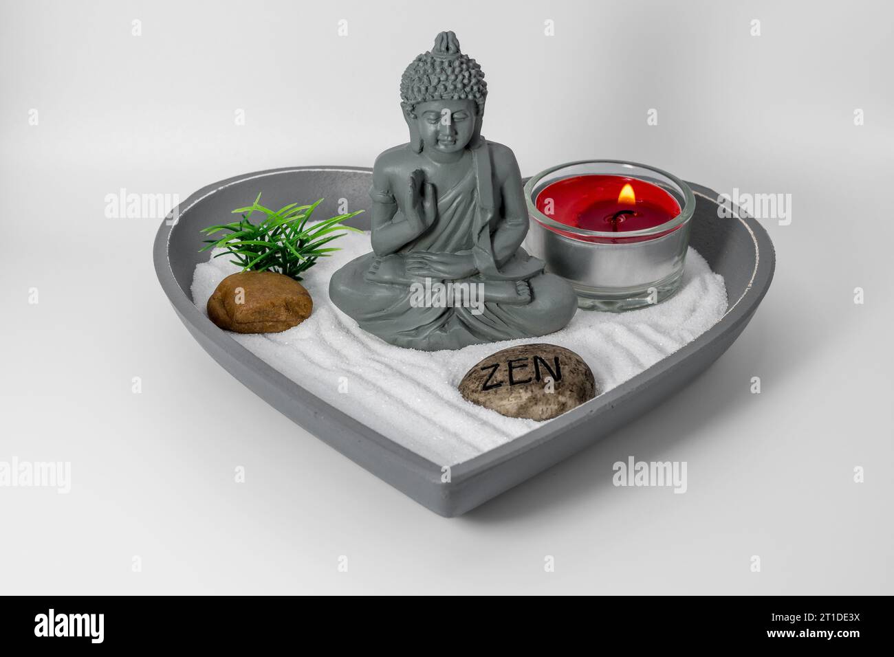 Zen garden. Spiritual Buddha decoration for a serene, calm and strong ...