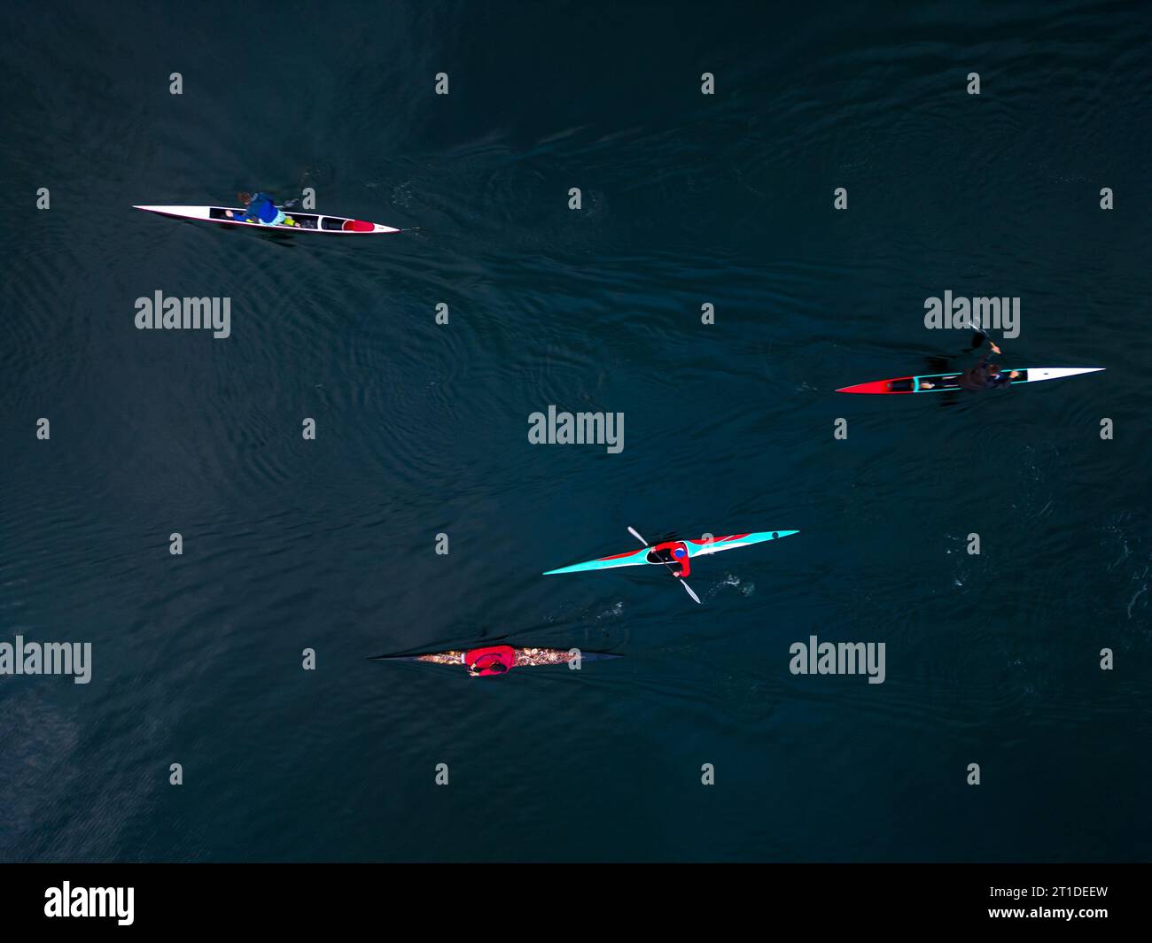Canoes aerial hi-res stock photography and images - Alamy