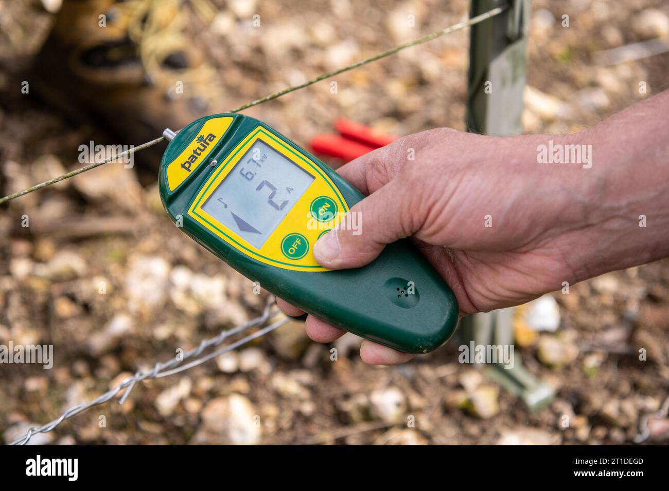 Installation and maintenance of electric fences against wild boars ...