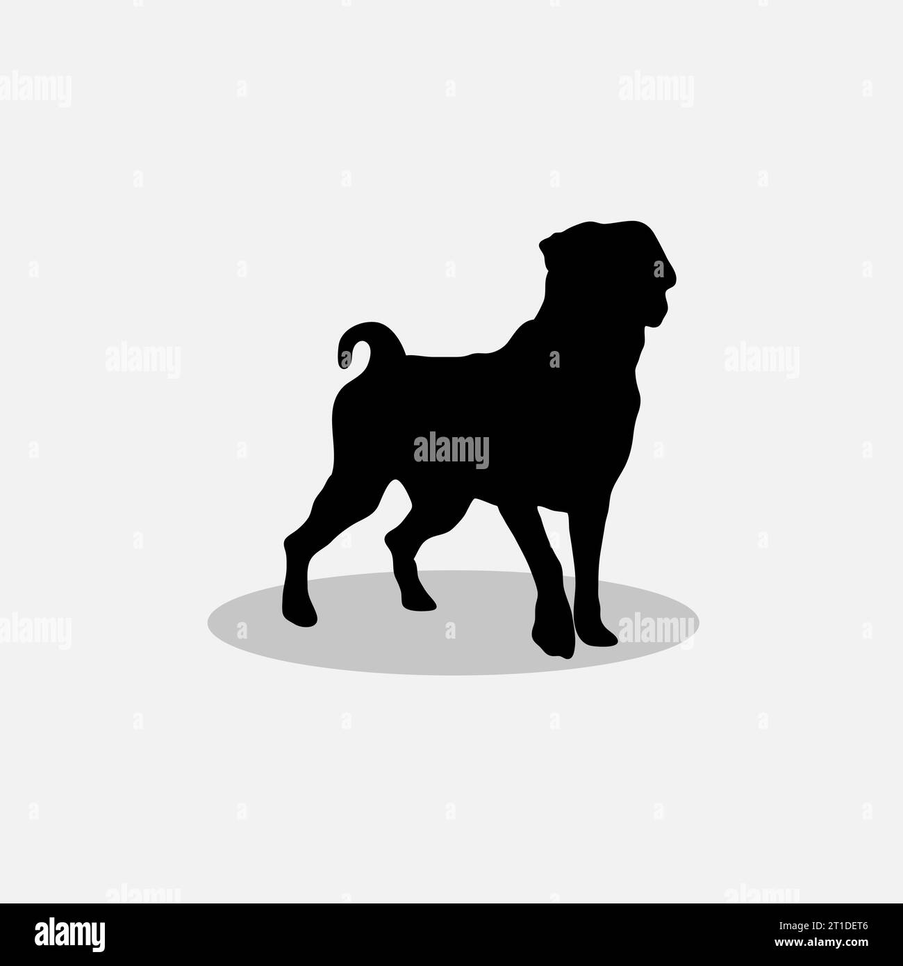 Dog vector png image Stock Vector Image & Art - Alamy