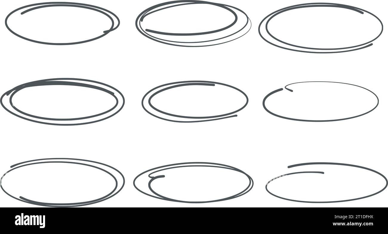 Oval Frames Illustration