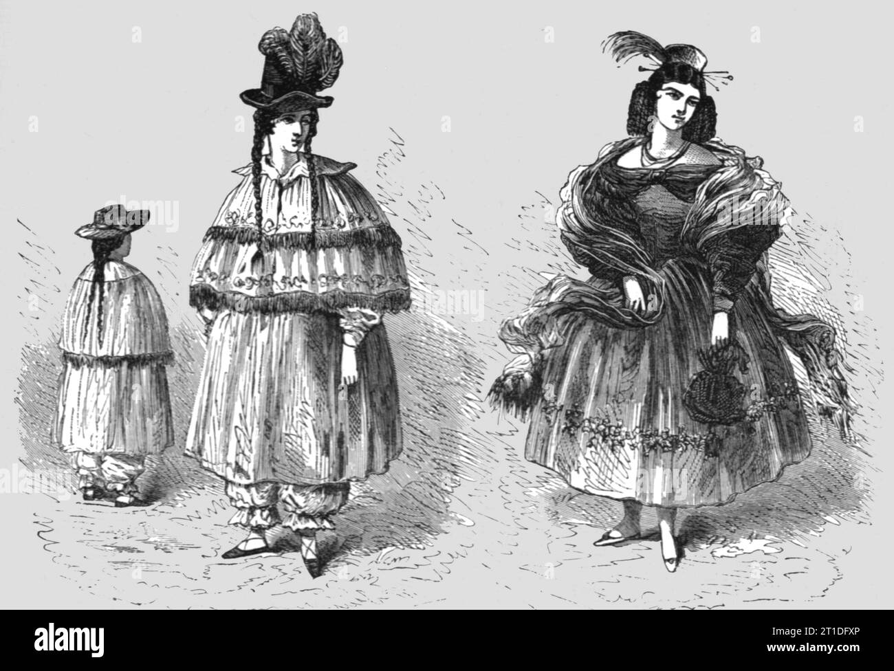 'Riding and Full-Dress costume of the Peruvian Ladies; Lima and the ...