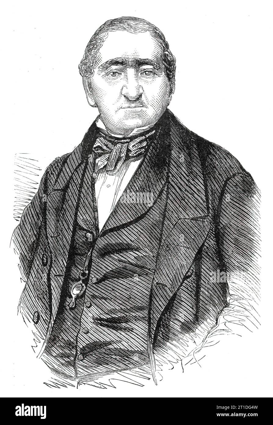 Edmund Buckley, Esq., of Manchester, 1860. British, businessman, MP and ...
