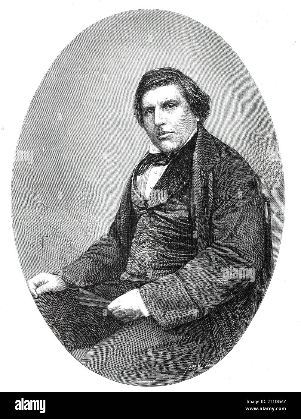 The late Mr. Herbert Ingram, M.P. for Boston - from a photograph by ...