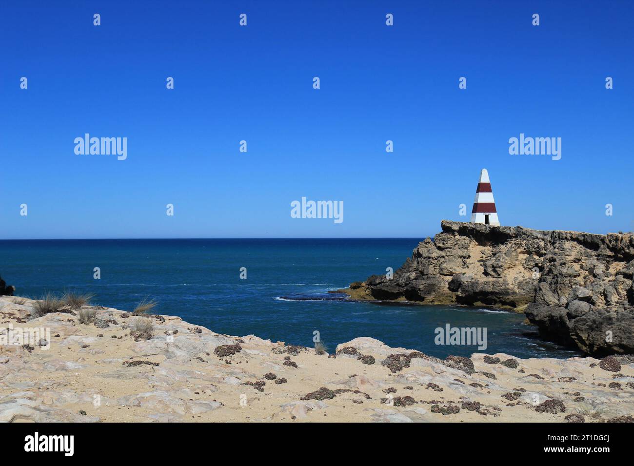 The iconic Obelisk during the day at Robe South Australia Stock Photo ...