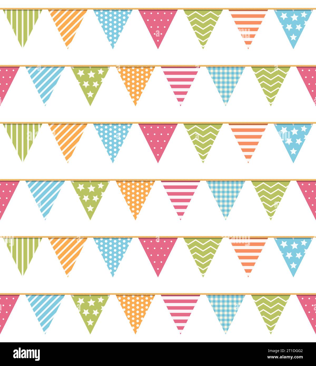 Illustration seamless texture set carnival Stock Vector Images - Alamy