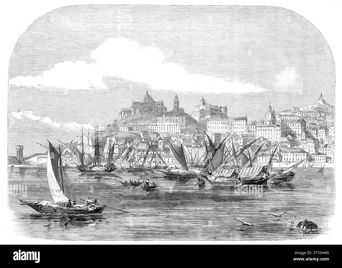 Ancona, in the Papal States, 1860. 'Ancona is a fort on the Adriatic ...