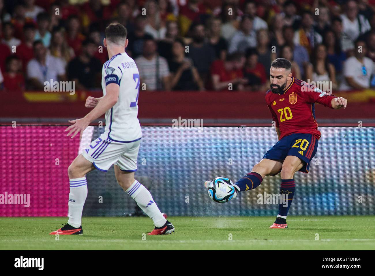 Daniel Carvajal of Spain during the UEFA EURO 2024, European Qualifiers ...
