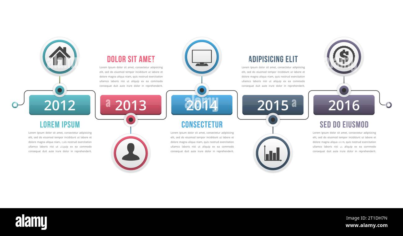 Timeline infographics template, workflow, process infographics, vector ...