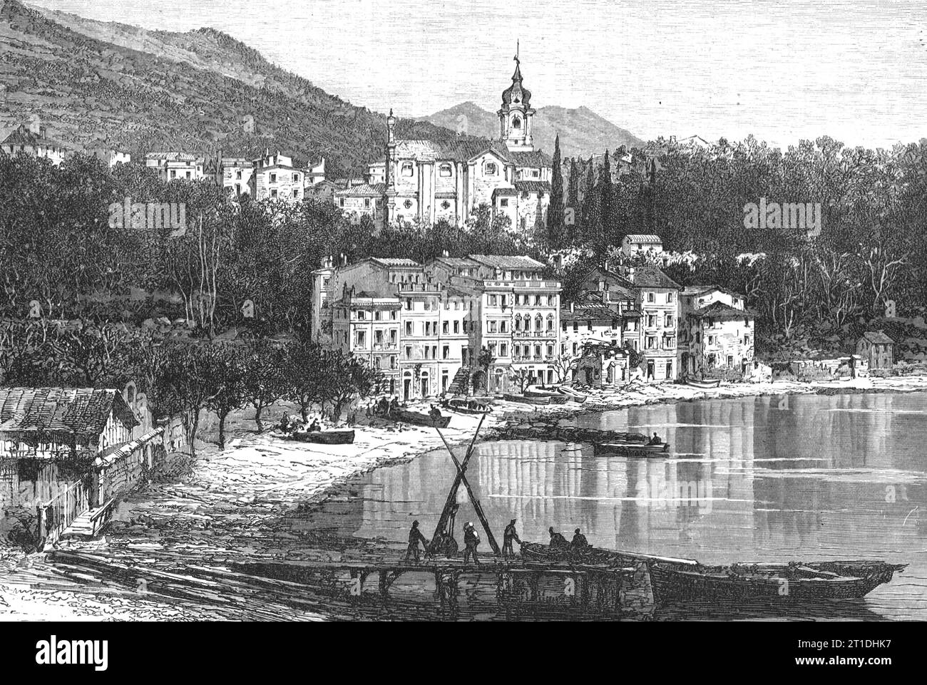 'Fezzano, on the Gulf of Spezia; The Gulf of Spezia', 1875. From ...
