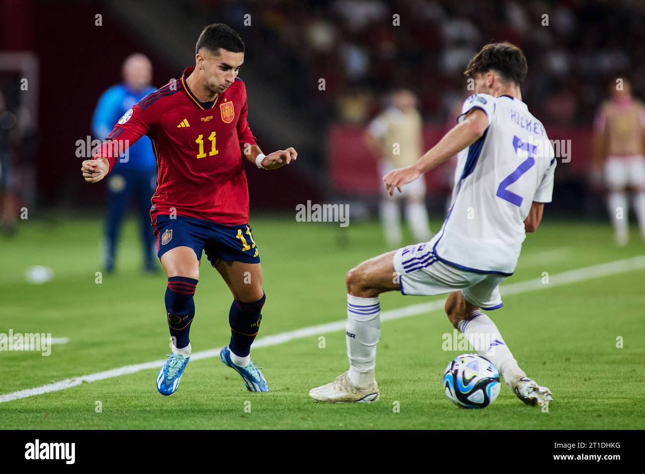 Ferran Torres of Spain during the UEFA EURO 2024, European Qualifiers ...