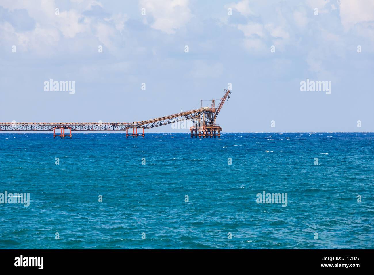 Maden Yukleme iskelesi conveyor system for loading copper to ships in ...