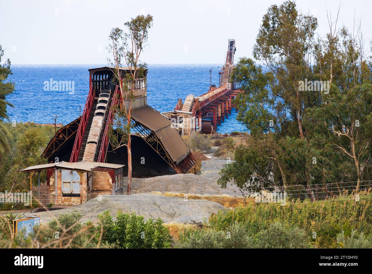 Maden Yukleme iskelesi conveyor system for loading copper to ships in ...