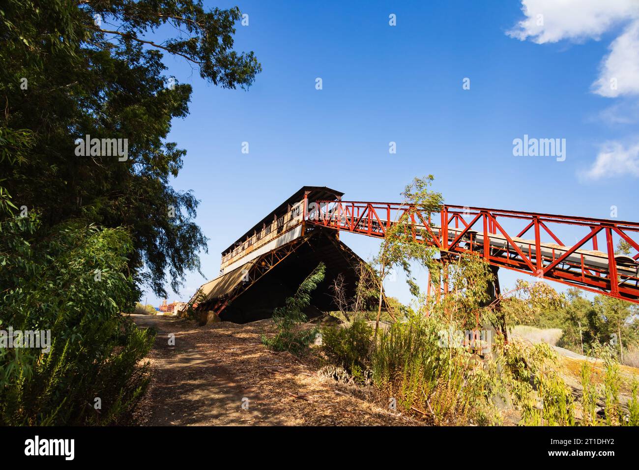 Maden Yukleme iskelesi conveyor system for loading copper to ships in ...