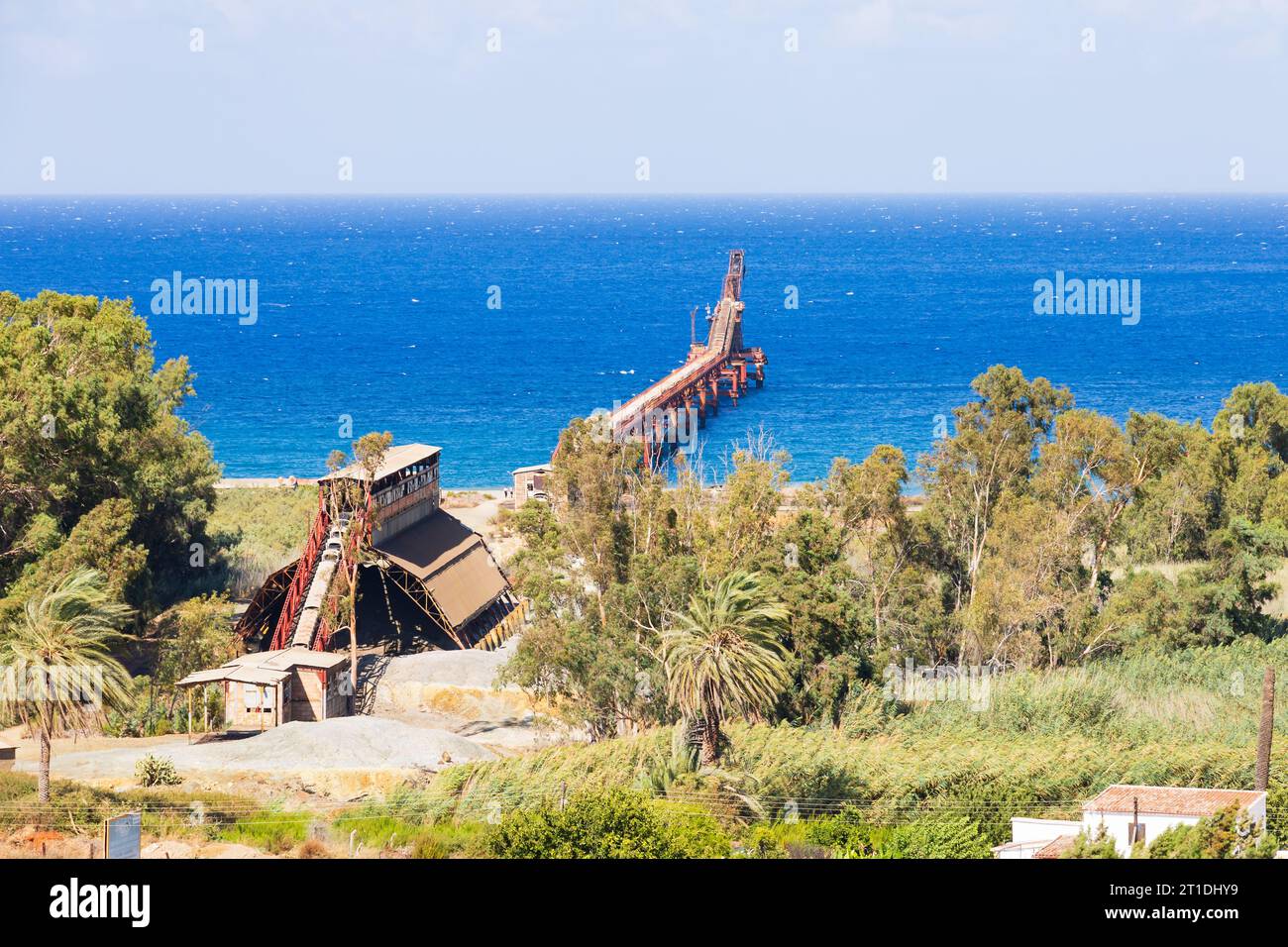 Maden Yukleme iskelesi conveyor system for loading copper to ships in ...