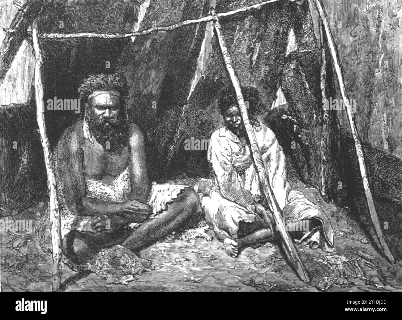 'Old Australian and his "Gin."; Incidents of Bush Life in Queensland ...