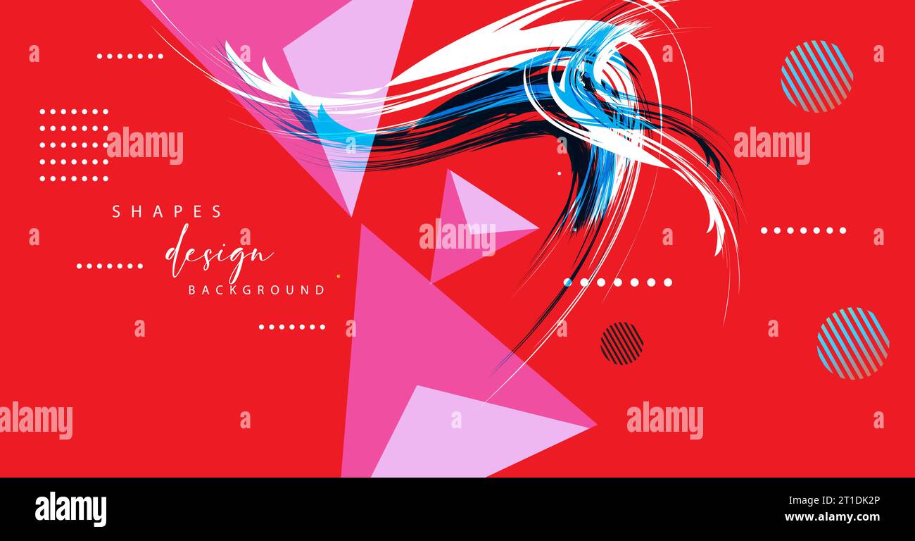 Abstract colorful background design for commercial use Stock Vector ...