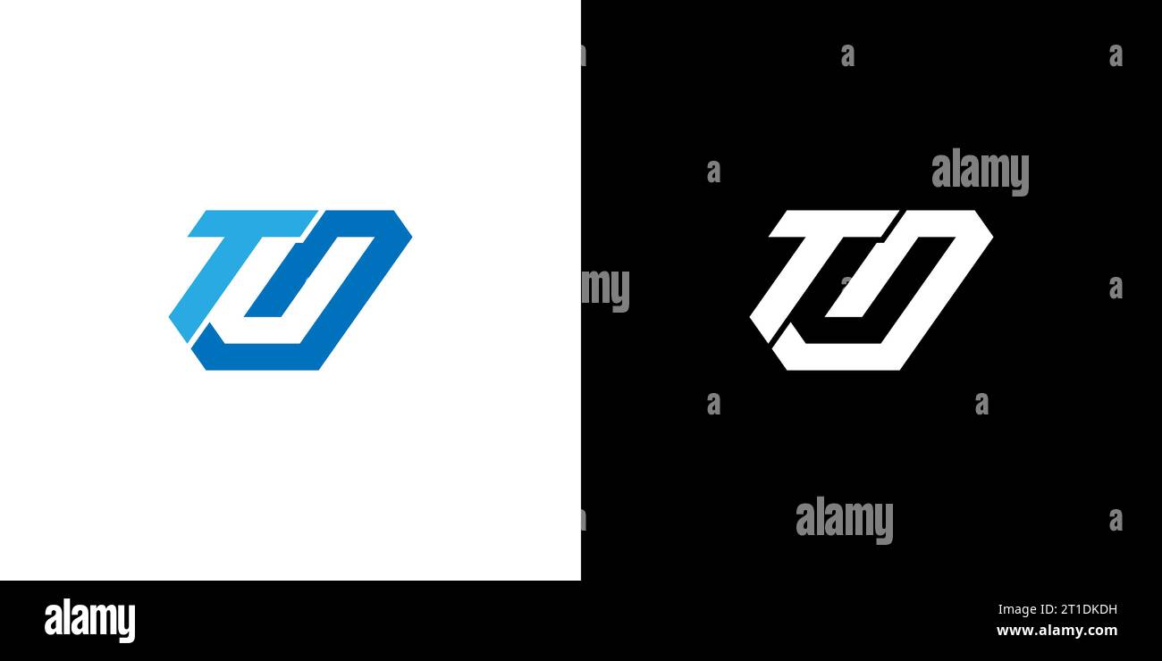 TU Logo, TU Monogram, Initial TU Logo, Letter TU negative space logo, Icon, Vector Stock Vector ...