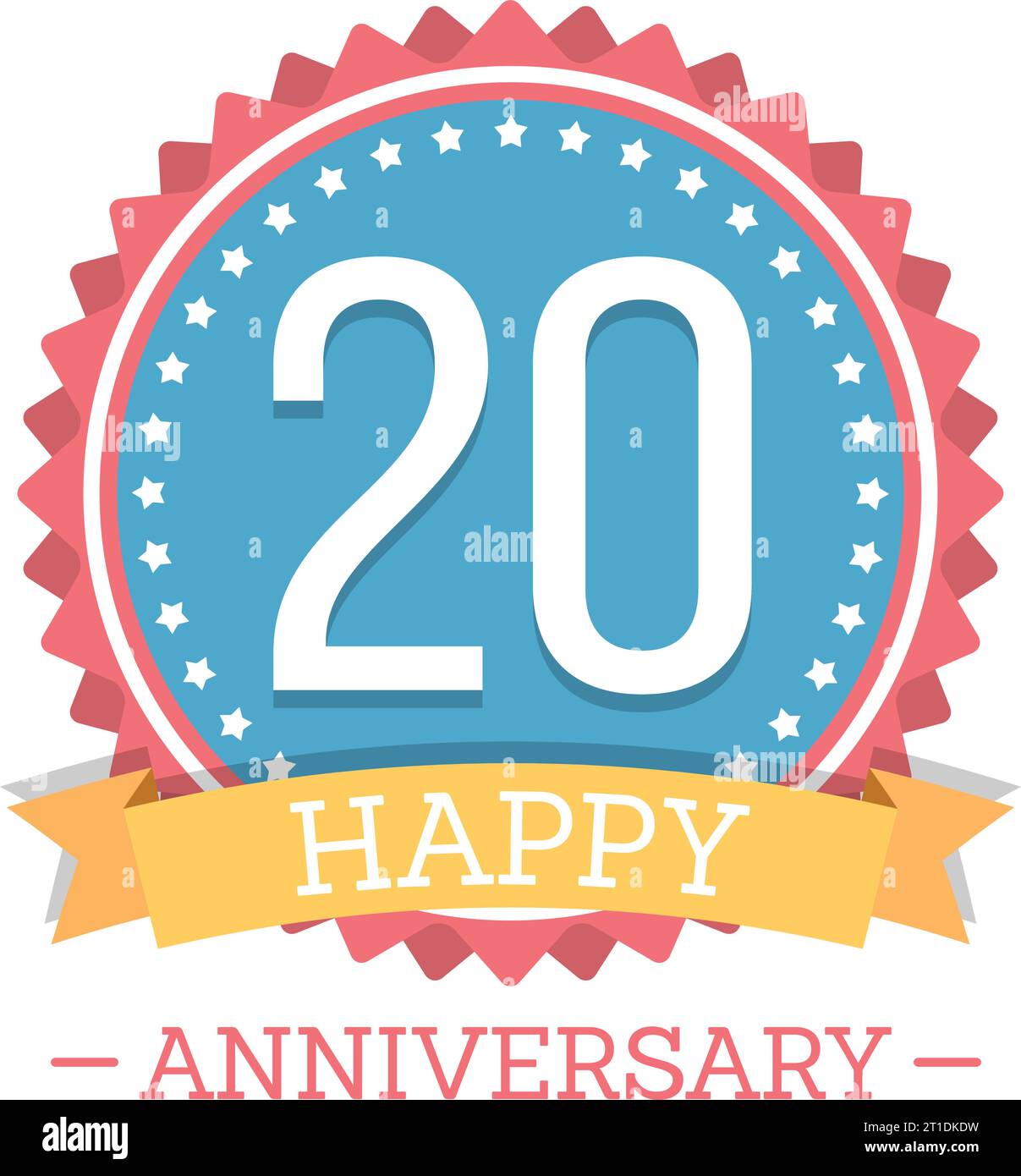 Vintage anniversary 20 years hi-res stock photography and images - Alamy