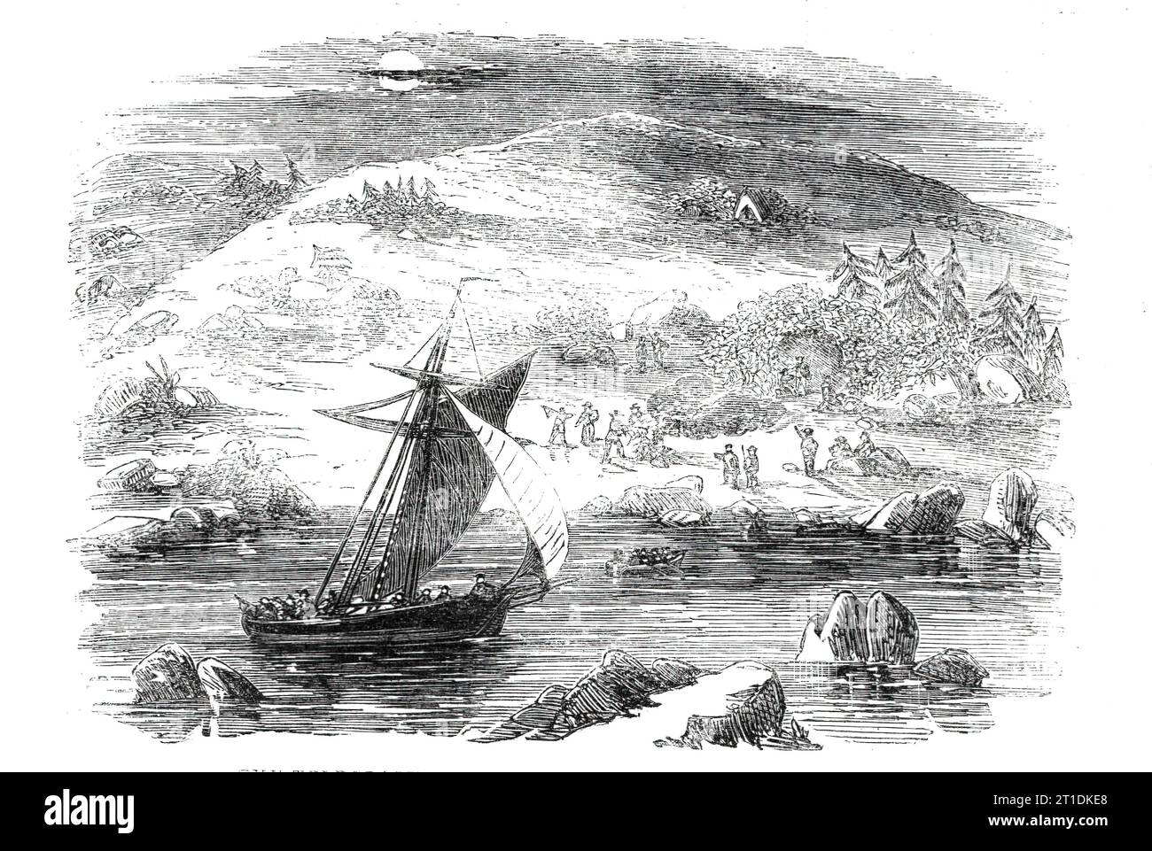 The North Atlantic Telegraph - The Telegraph Expedition Company camping ...