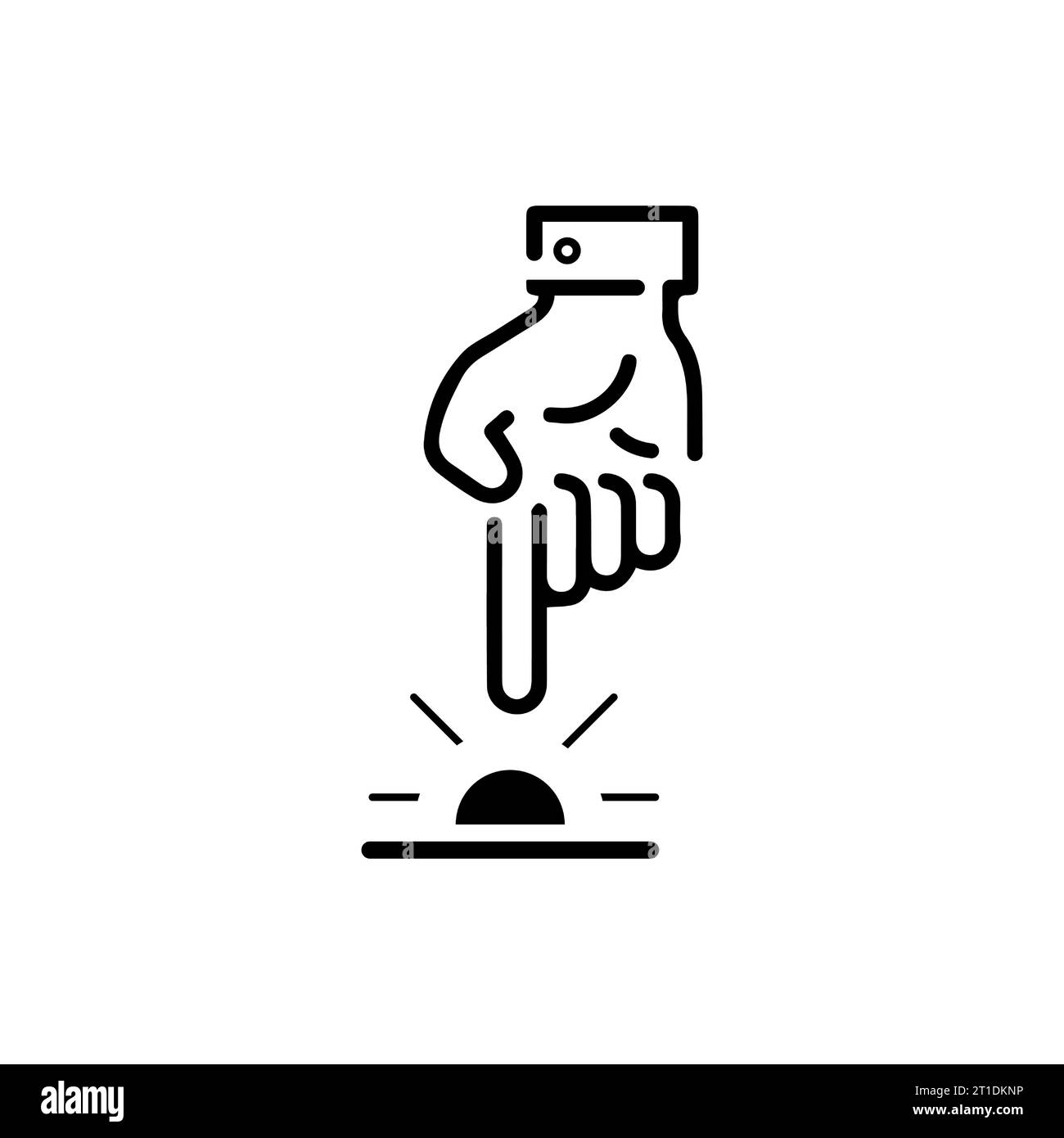 Hand gestures and sign language isolated . Vector illustration of human ...