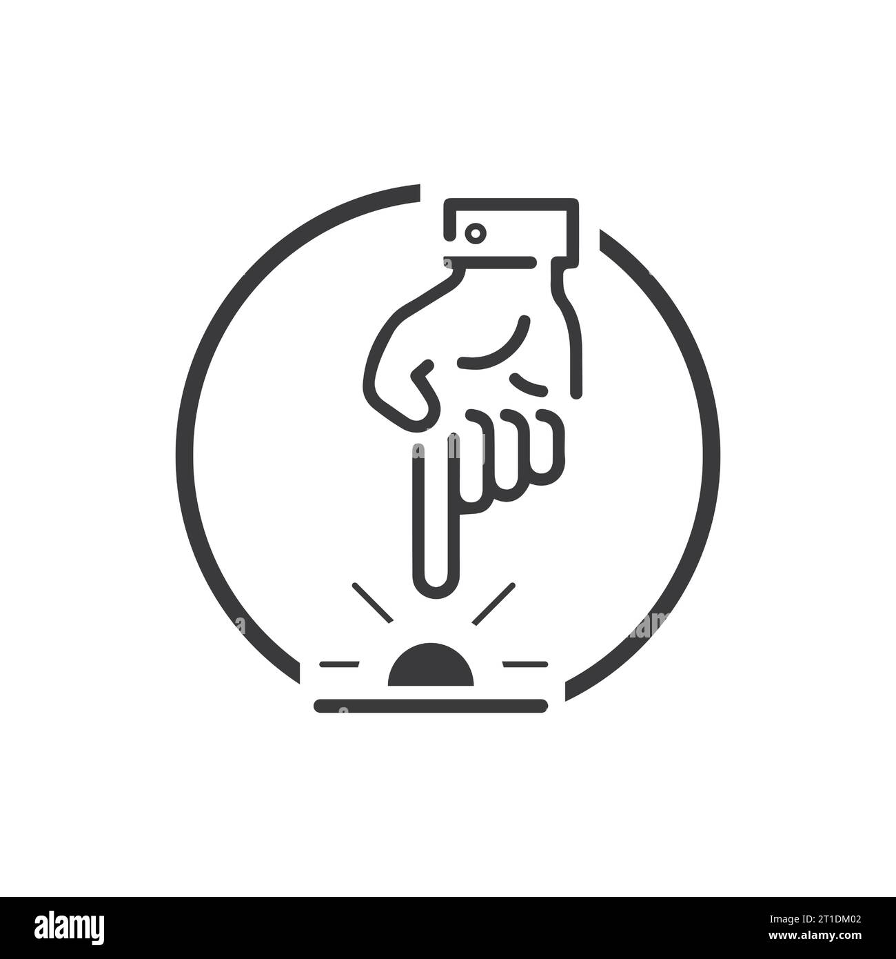 Hand gestures and sign language isolated . Vector illustration of human ...